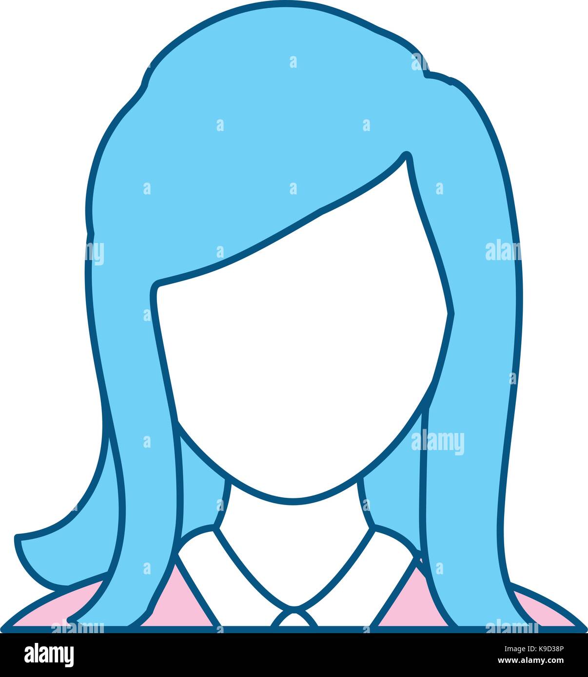 woman face icon Stock Vector Image & Art - Alamy