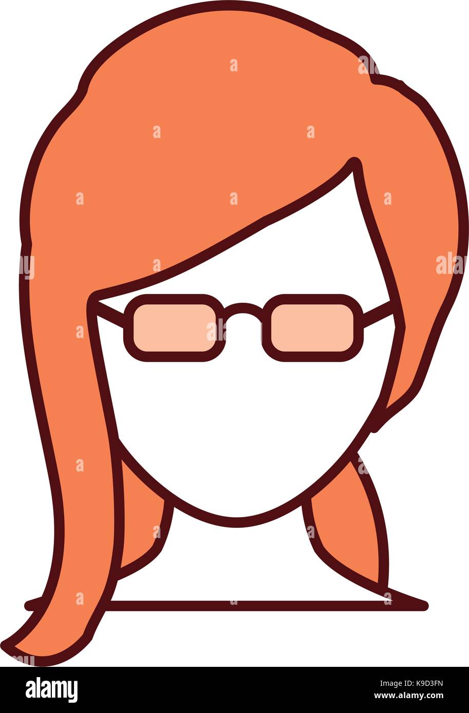 woman face icon Stock Vector Image & Art - Alamy