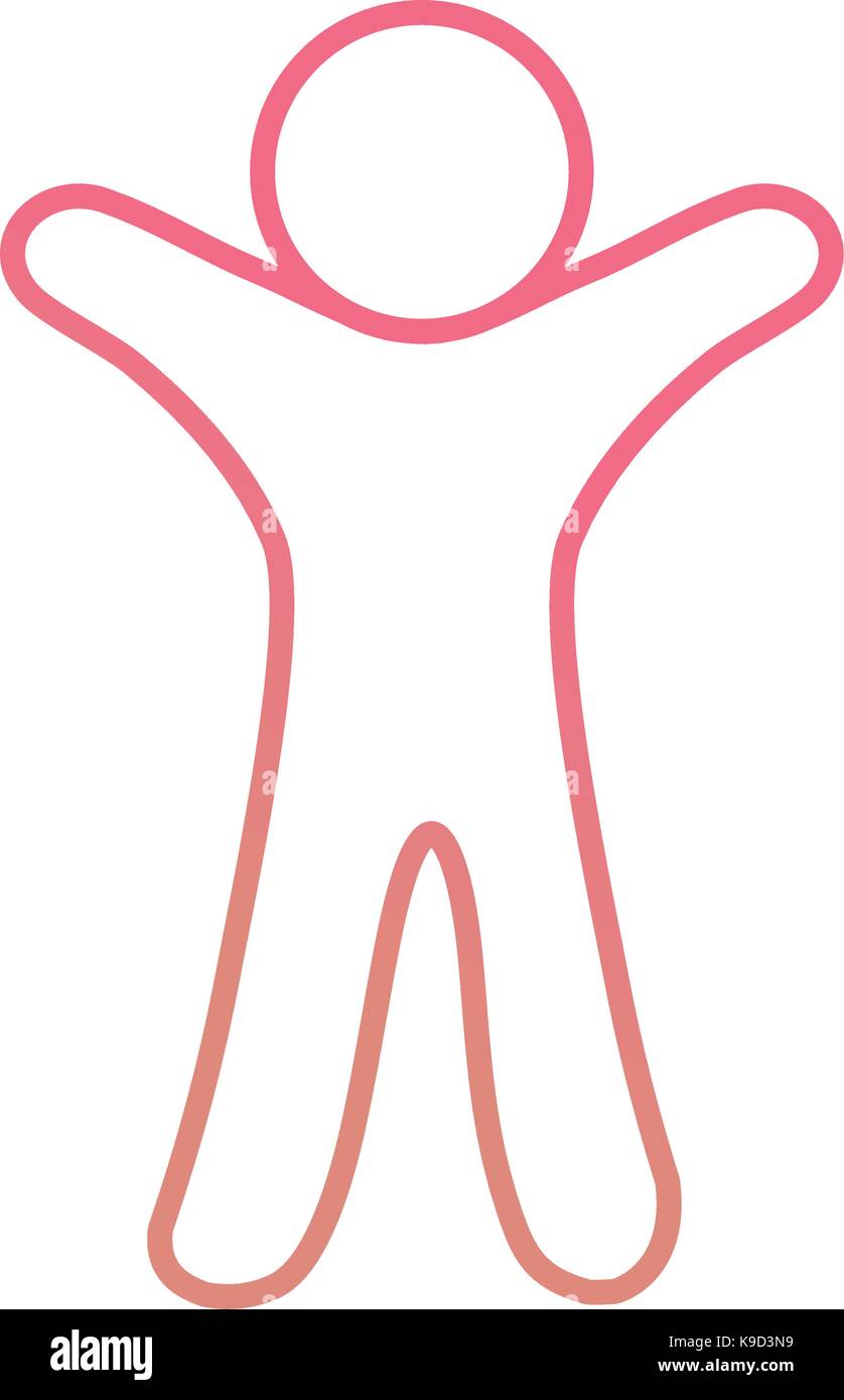 human abstract figure design Stock Vector Image & Art - Alamy