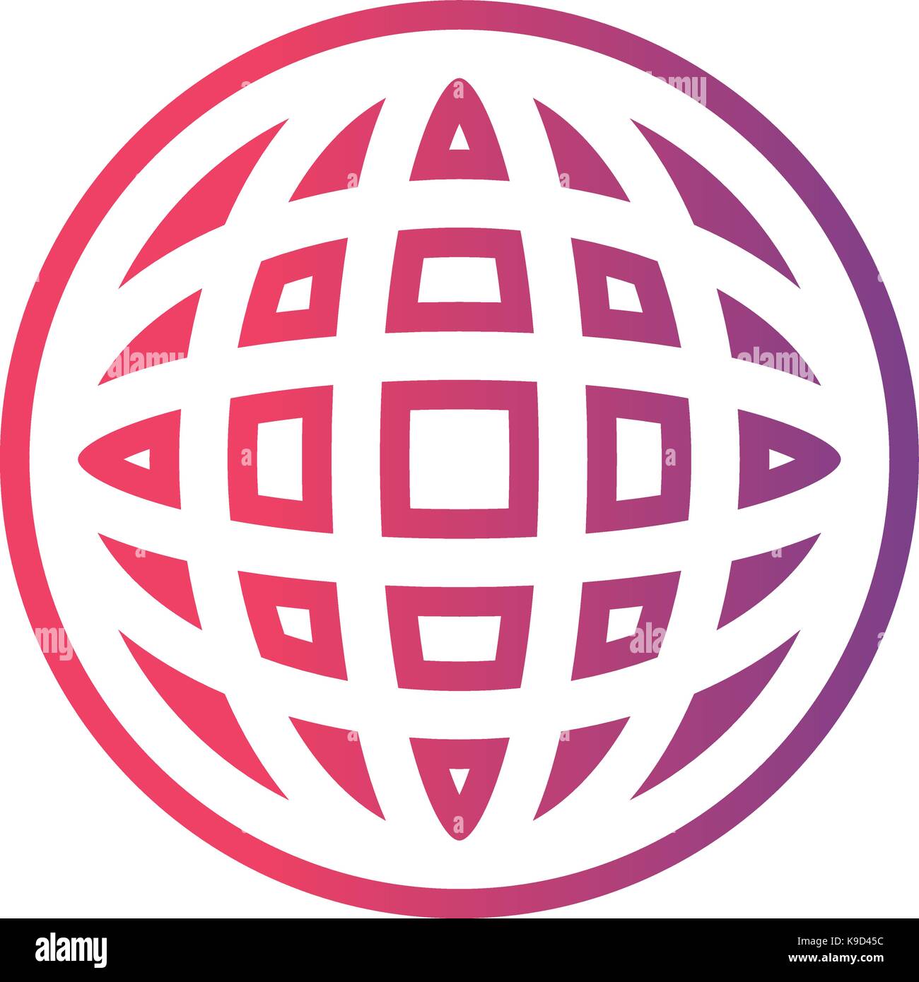 global sphere icon Stock Vector Image & Art - Alamy