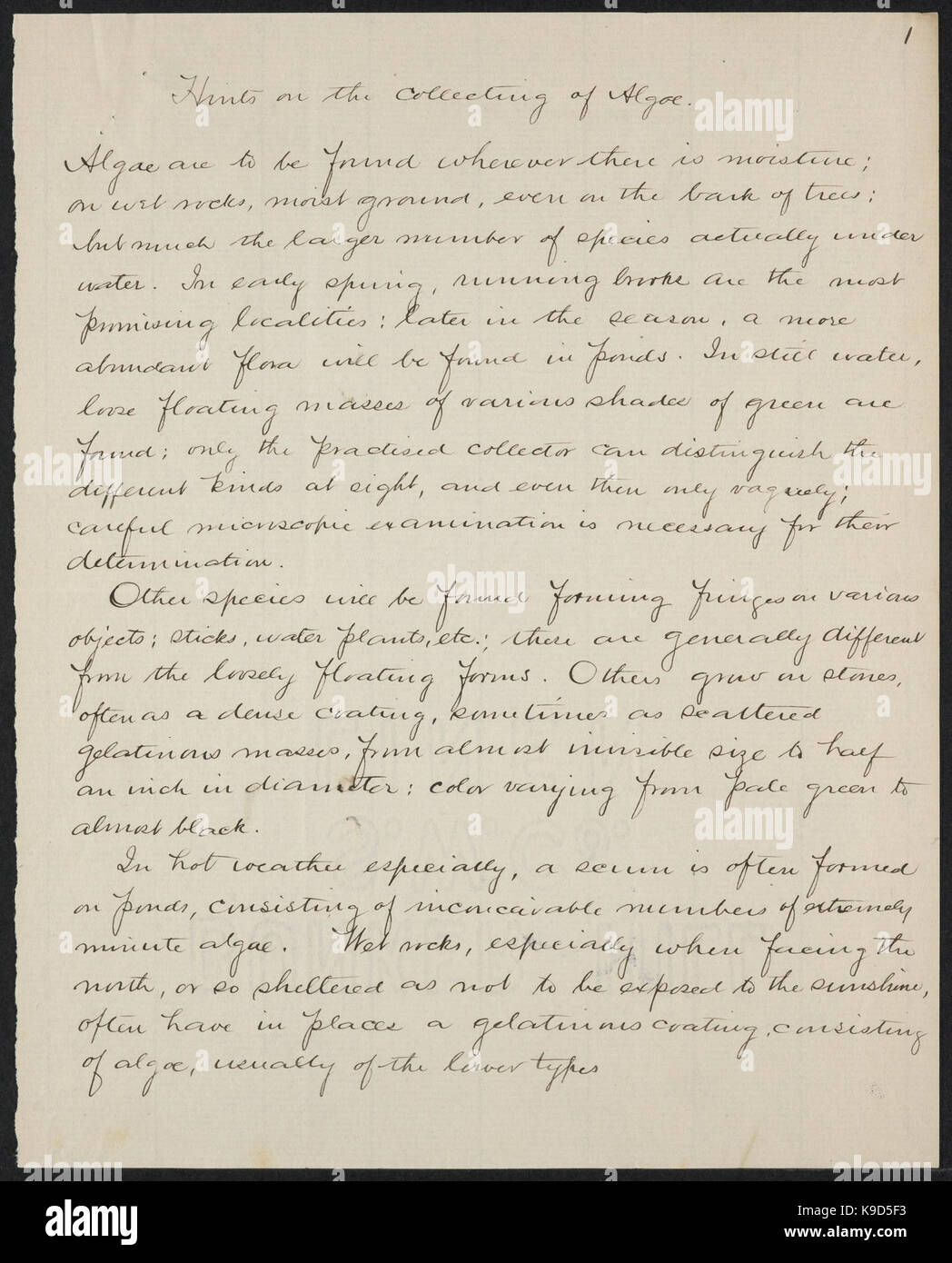 Miscellaneous papers, 1894 1896 (inclusive) BHL40322620 Stock Photo - Alamy