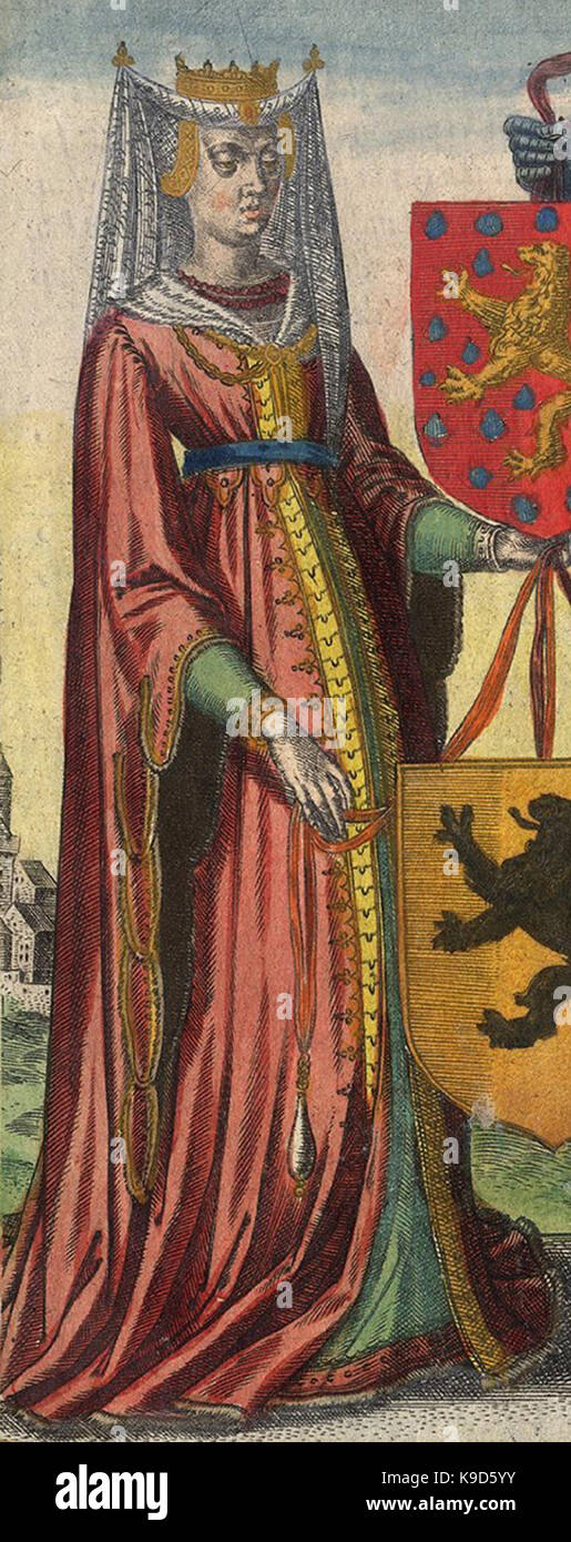 Margaret II Flanders Stock Photo - Alamy