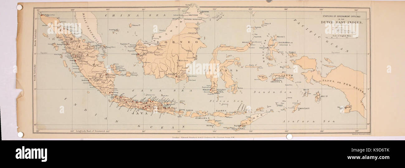 Malaysia and the Pacific archipelagoes BHL20474488 Stock Photo - Alamy