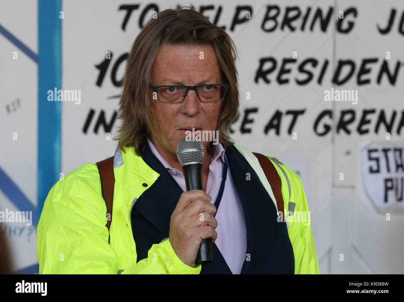 Councillor Matthew Palmer speaks during a vigil held at the Maxilla ...