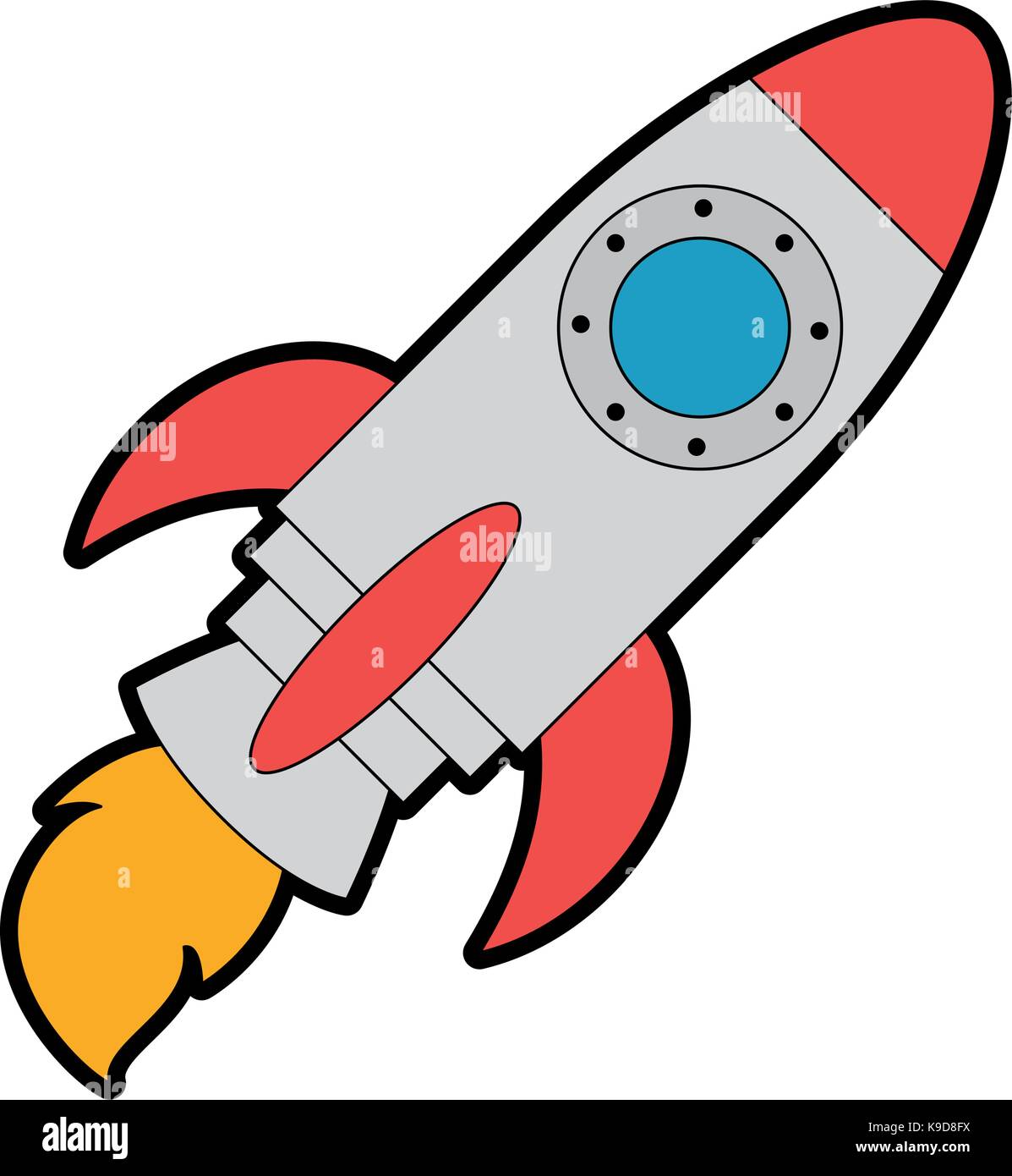 rocket launcher isolated icon vector illustration design Stock Vector ...