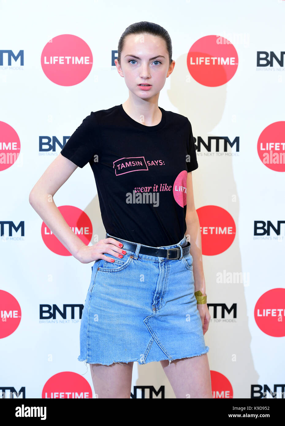 Tamsin Hough attending the Britain's Next Top Model Photocall at The ...