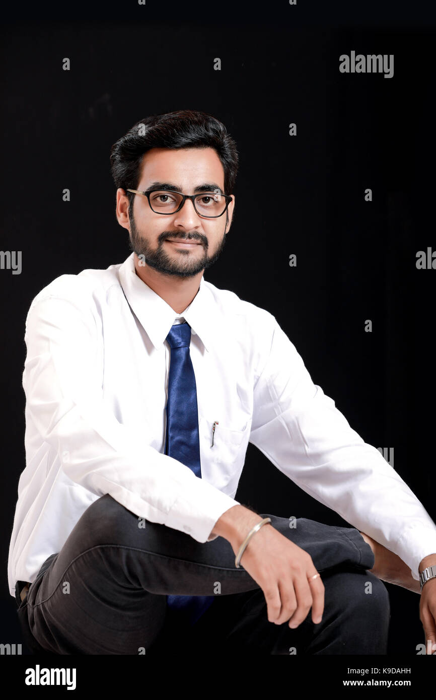 Indian young Man Stock Photo - Alamy