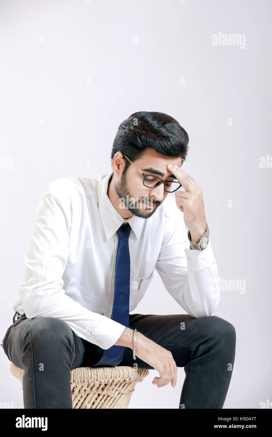 Indian stressed hi-res stock photography and images - Alamy