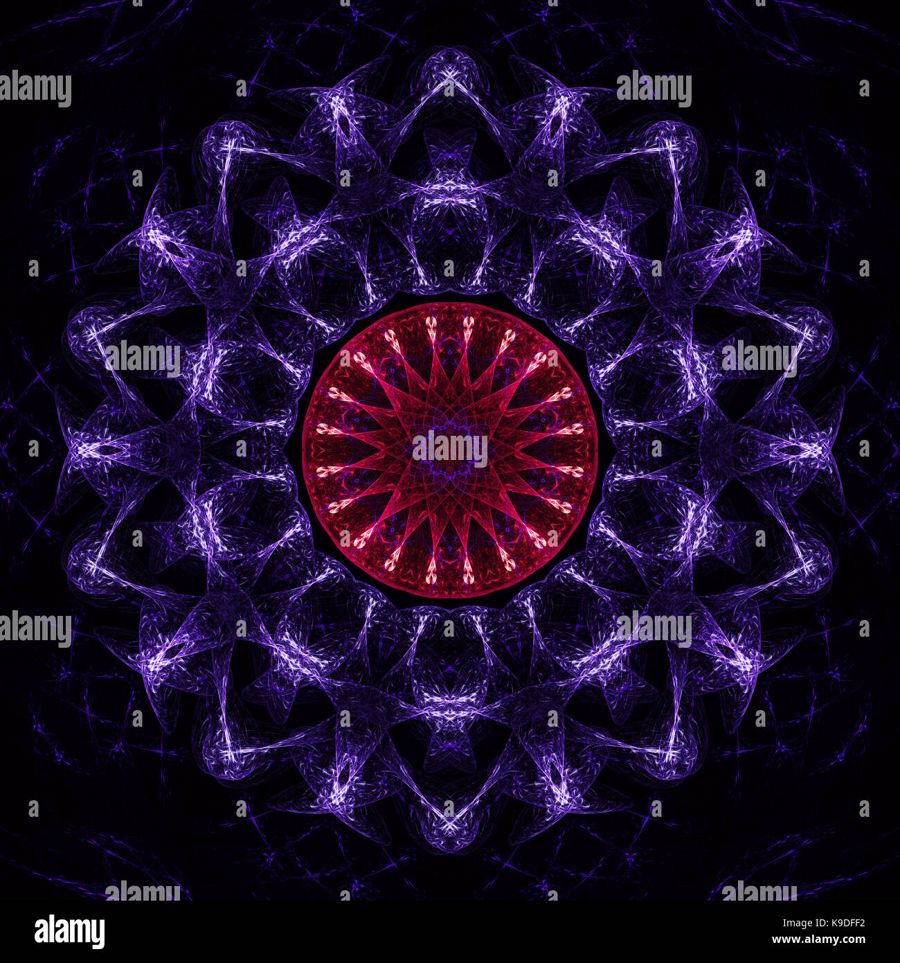 Colorful glowing pattern, abstract art for background Stock Photo - Alamy