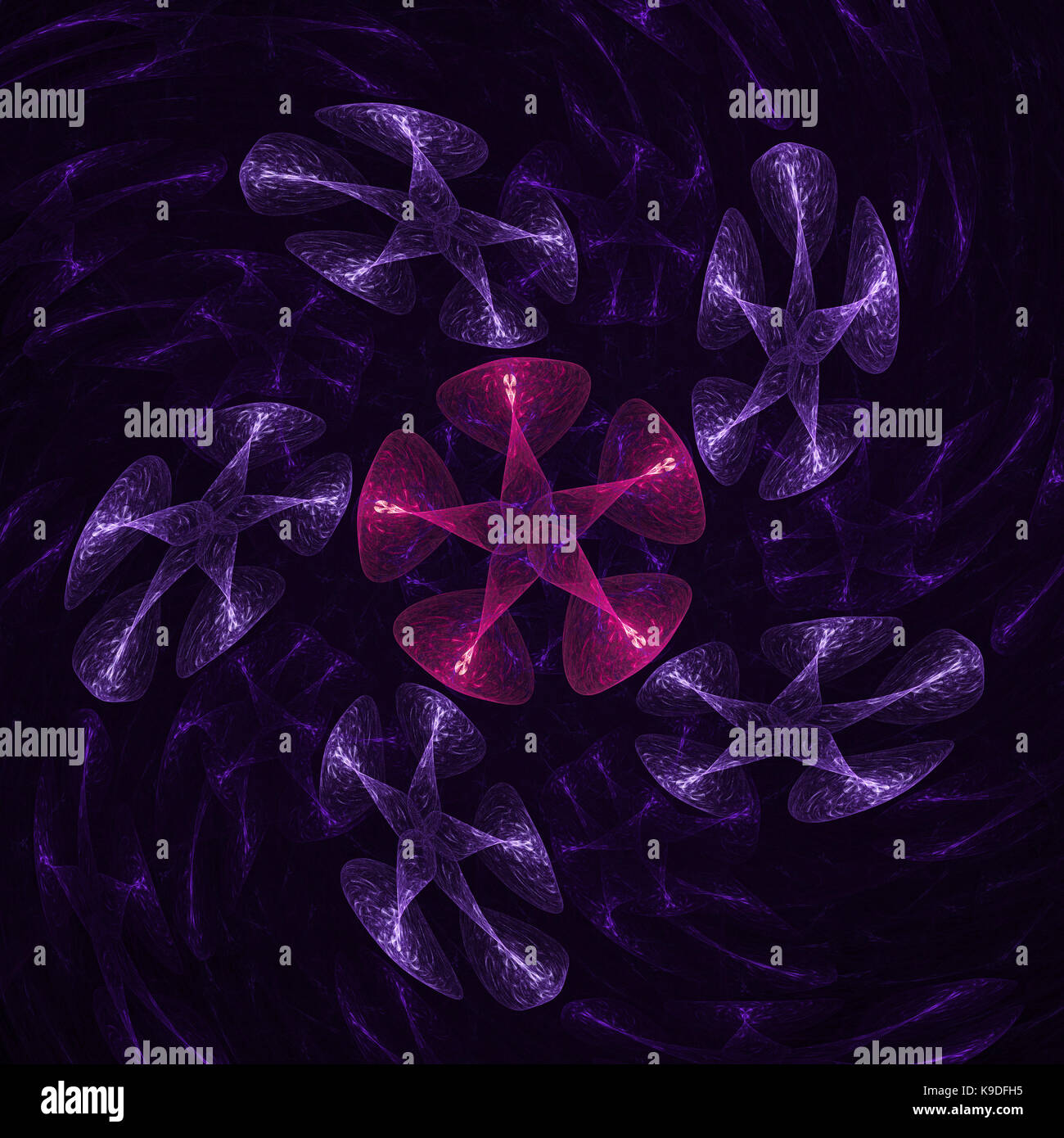 Colorful glowing pattern, abstract art for background Stock Photo - Alamy