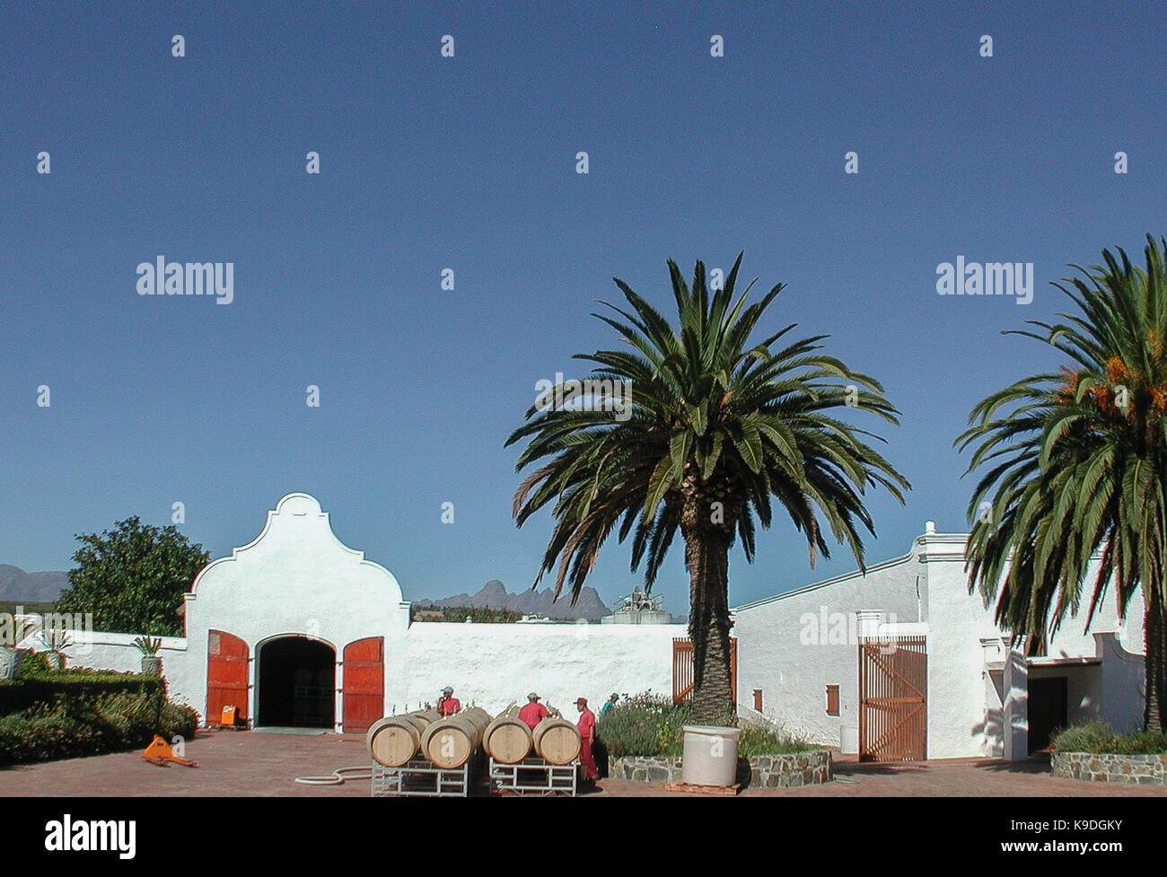 Meerlust winery, Stellenbosch, South Africa Stock Photo - Alamy