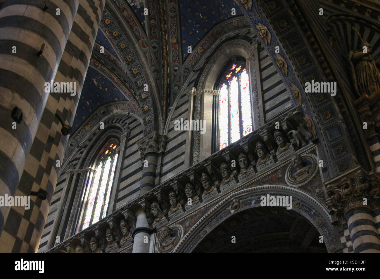 Ceiling detail inside the duomo hi-res stock photography and images - Alamy