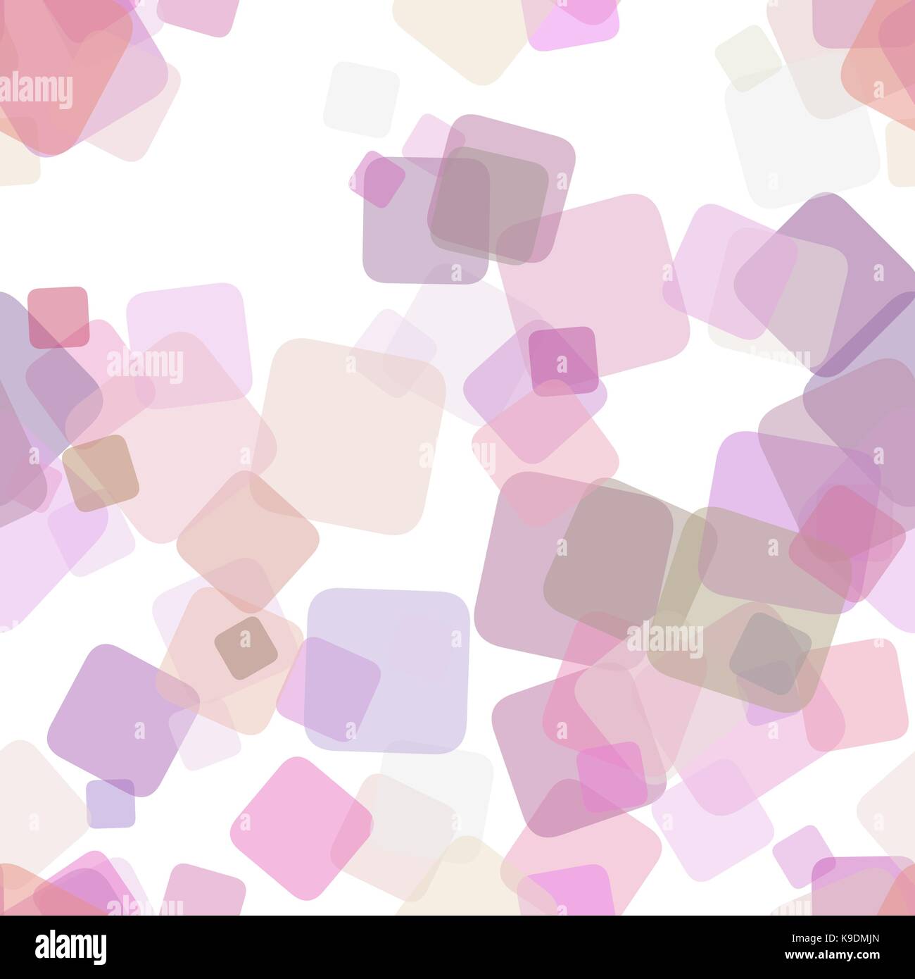 Repeating abstract geometric square pattern background - vector design from random rotated ...