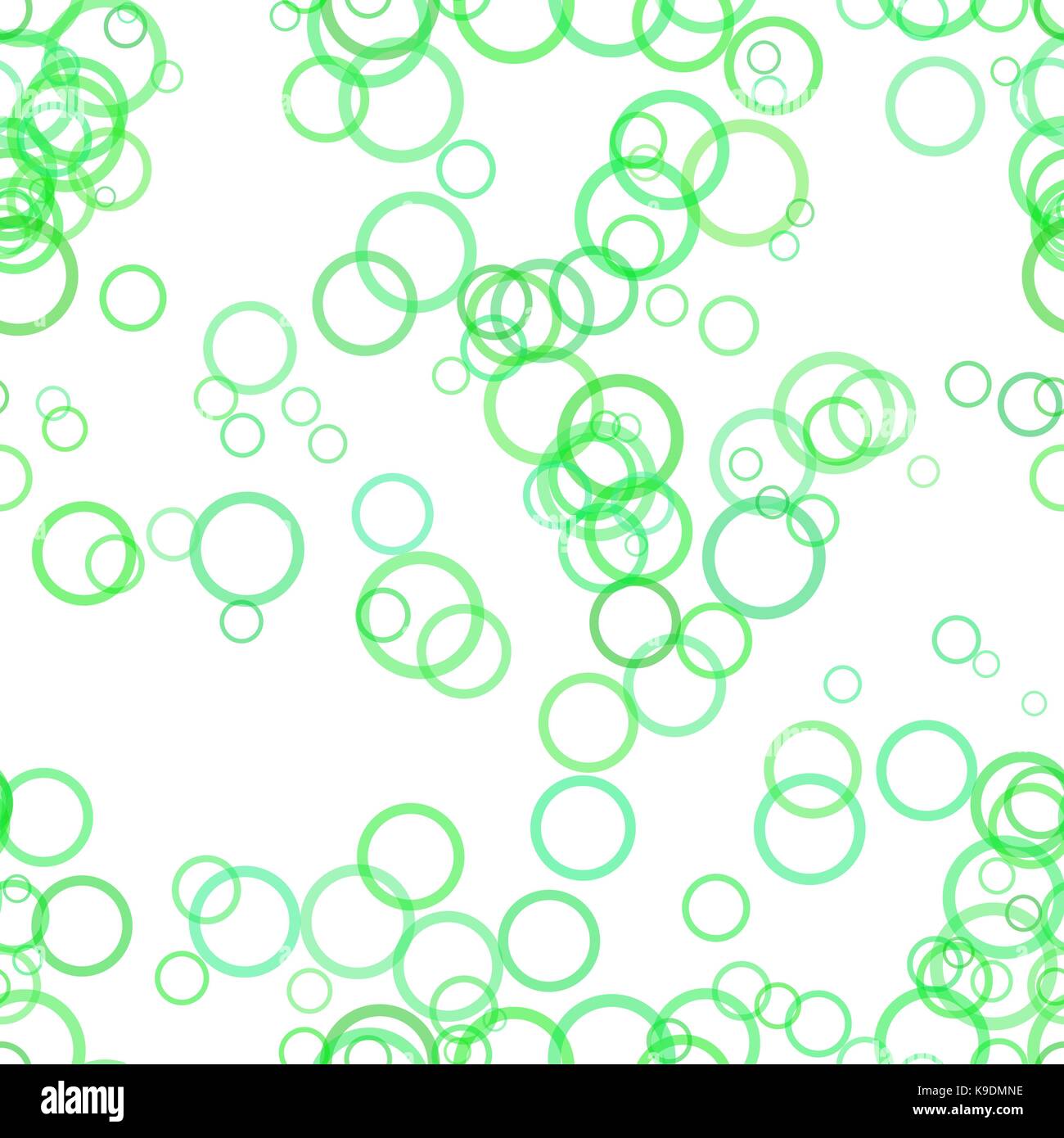 Seamless abstract geometric circle pattern background - vector illustration from rings with ...