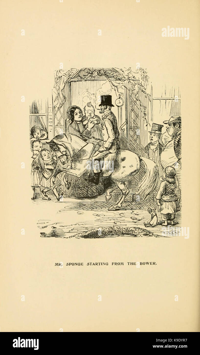 Mr. Sponge's sporting tour BHL25265390 Stock Photo - Alamy