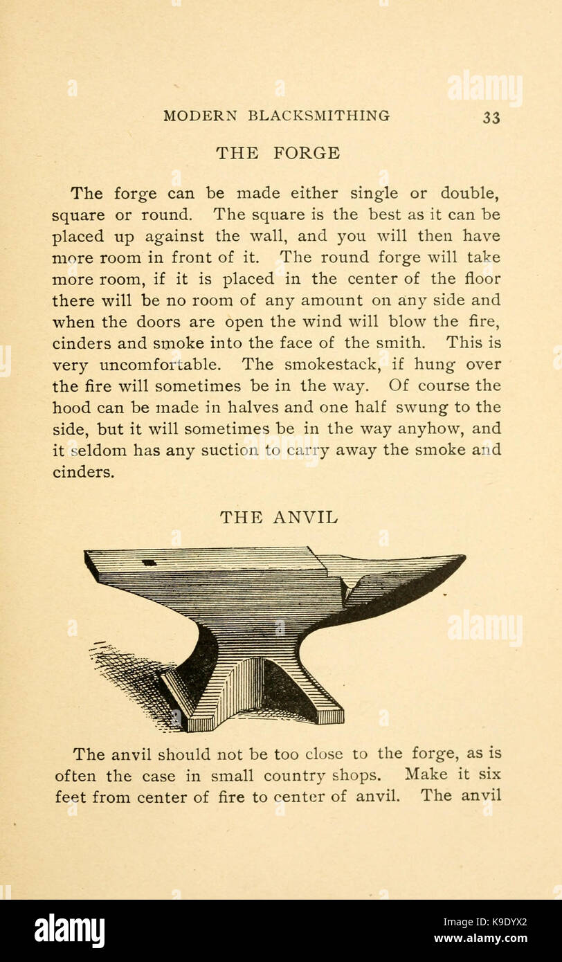 Modern blacksmithing (Page 33) BHL16810297 Stock Photo - Alamy