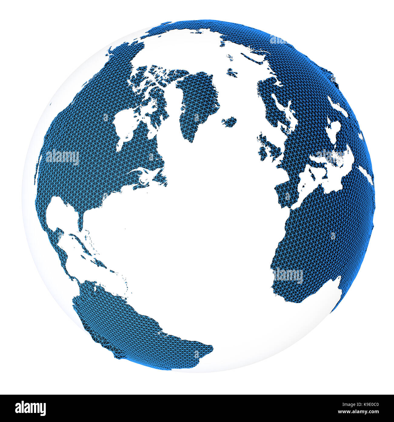 World concept planet Earth 3d rendering Stock Photo - Alamy