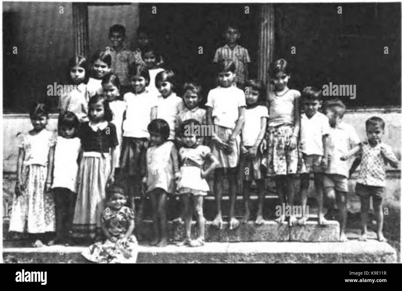 Nair children in tharavad Stock Photo - Alamy