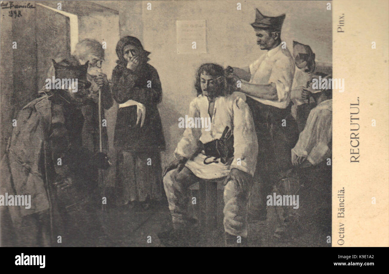Octav Bancila Recrutul Stock Photo - Alamy
