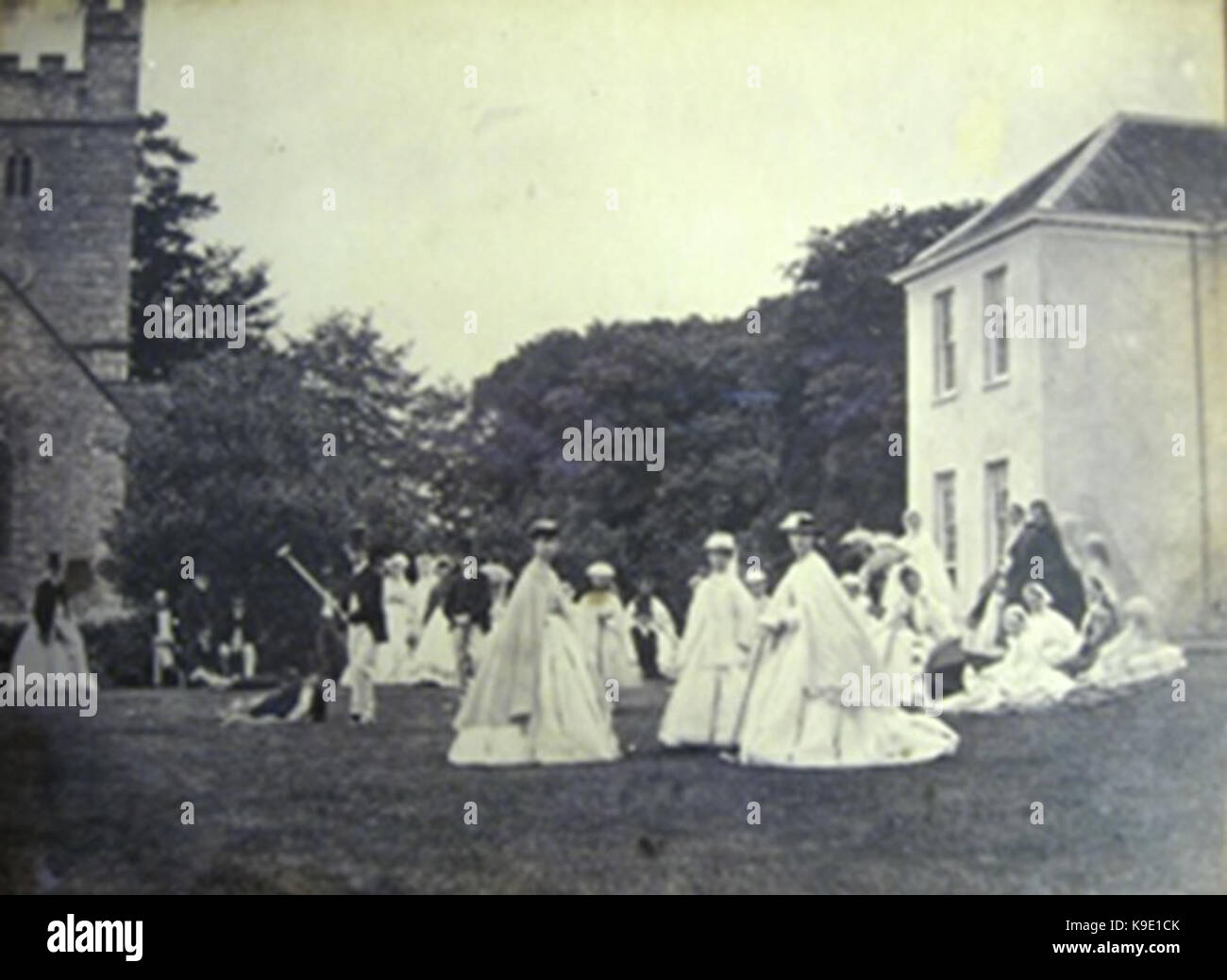 Old Huntsham Court Stock Photo - Alamy