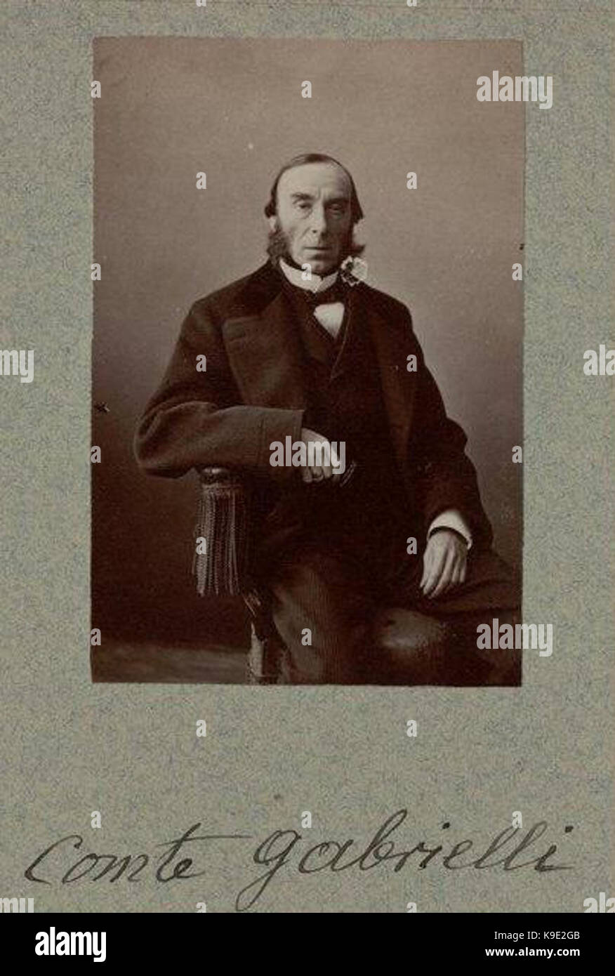 N Gabrielli par Nadar Stock Photo - Alamy