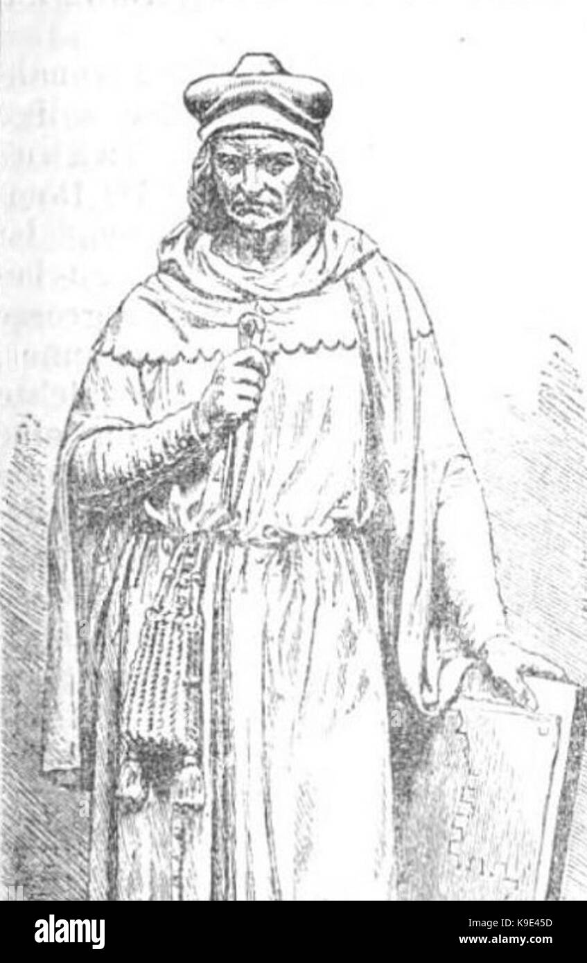 Meister Gerhard cropped portrait Stock Photo - Alamy