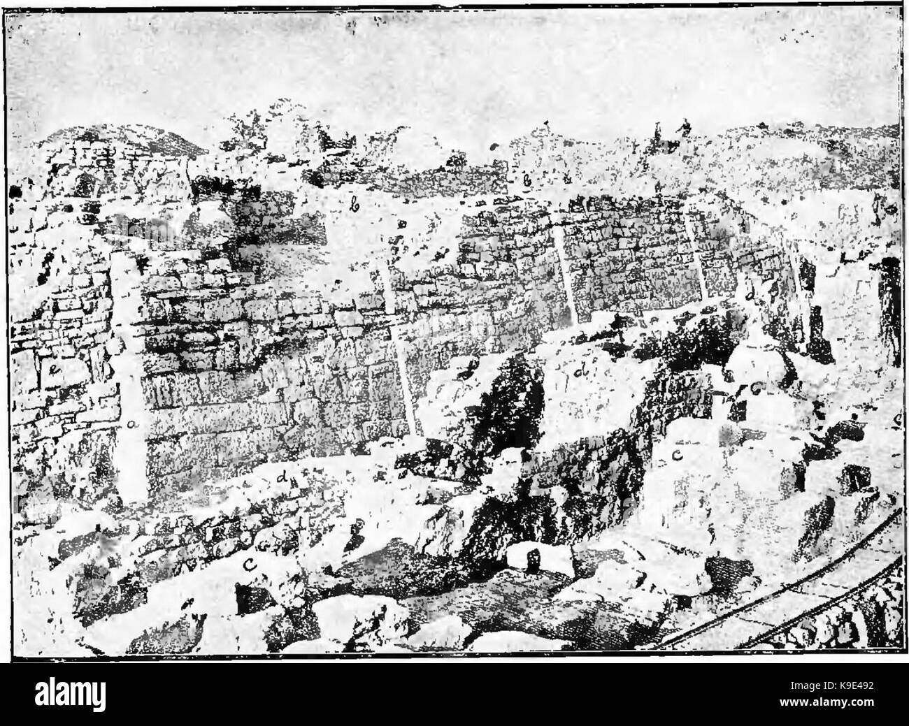 Mycenaean Troy p073 Fig 25 Stock Photo - Alamy