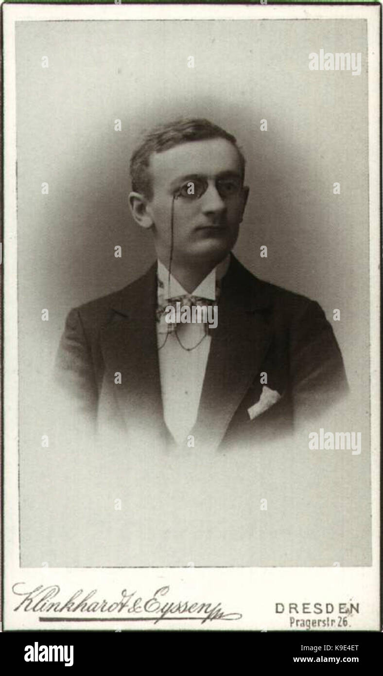 Max Welte, portrait Stock Photo - Alamy