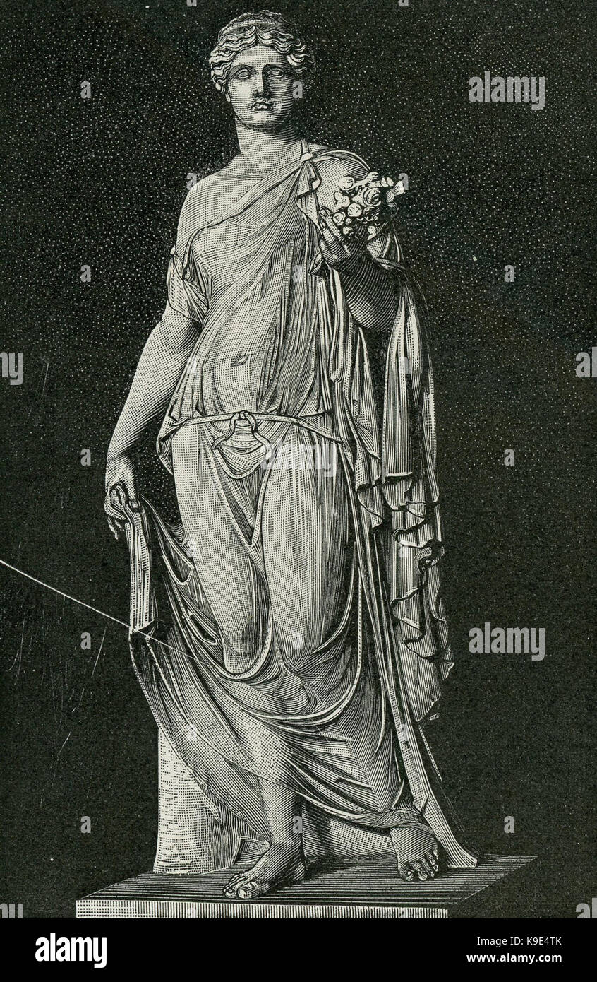 Napoli Museo Nazionale Flora Farnese Stock Photo - Alamy