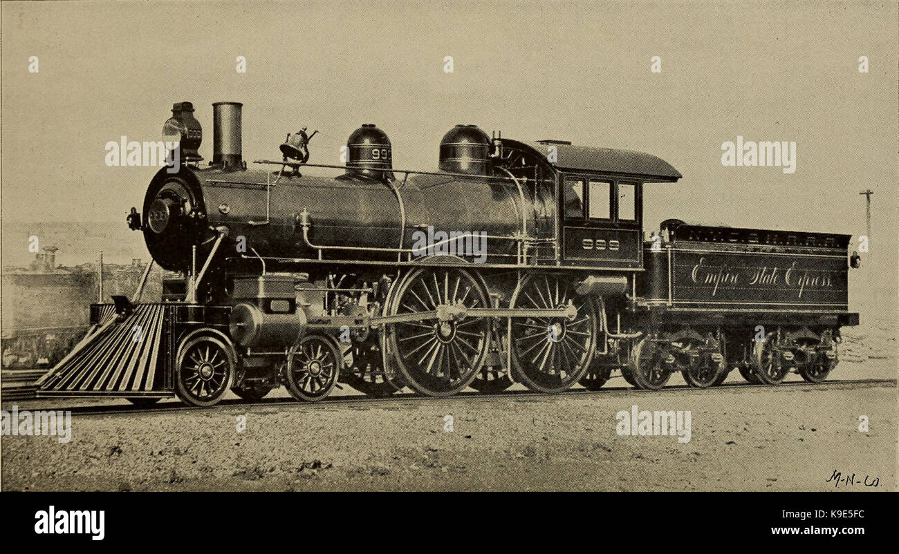 New york central 999 steam locomotive hi-res stock photography and ...