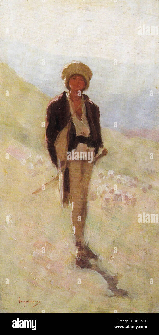 Nicolae Grigorescu Ciobanasul Stock Photo - Alamy