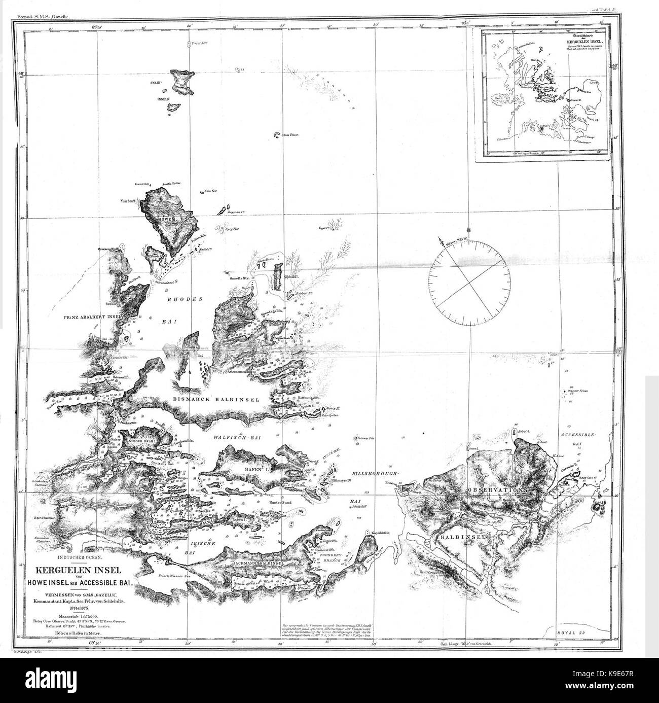 Gazelle map hi-res stock photography and images - Alamy