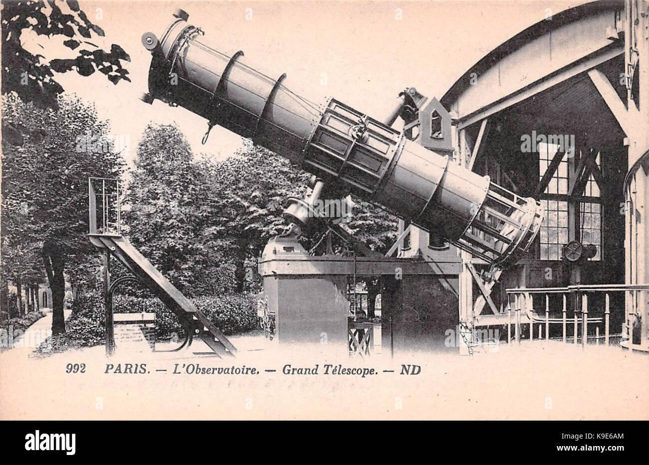 Observatoire de Paris grand telescope01 Stock Photo - Alamy