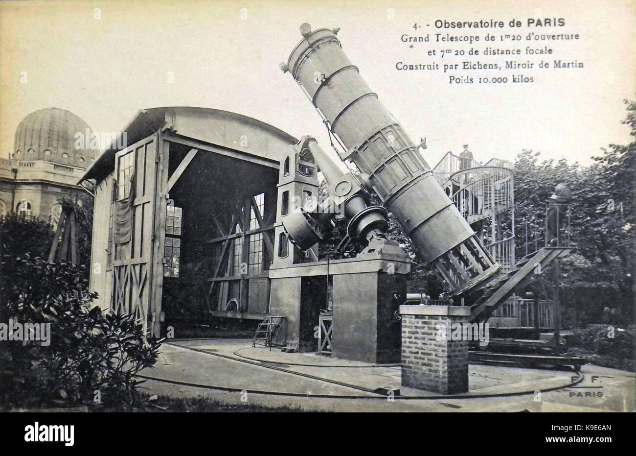 Observatoire de Paris grand telescope02 Stock Photo - Alamy