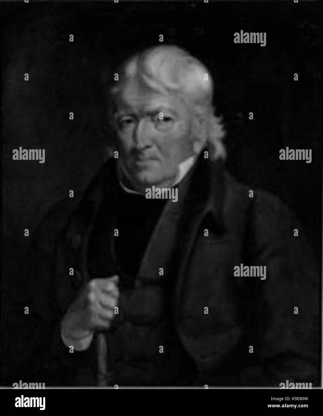 Major John Buchanan Portrait Stock Photo - Alamy