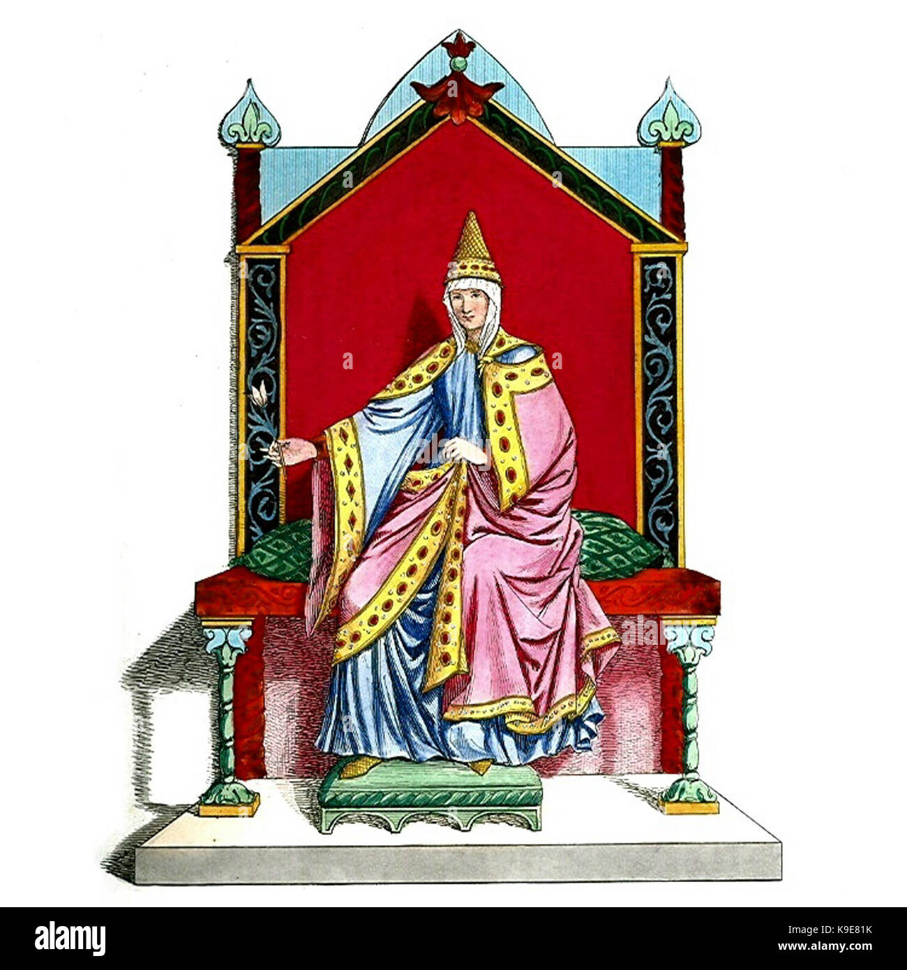 Seated on throne hi-res stock photography and images - Alamy