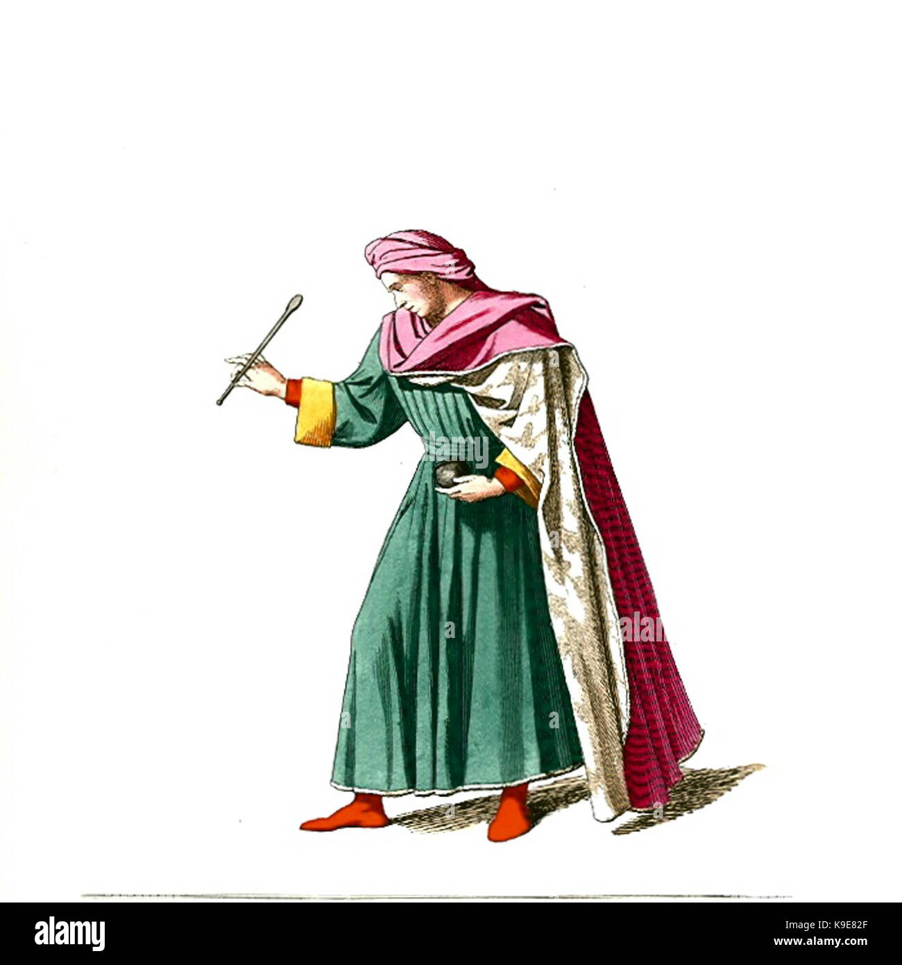 Man in Medieval Dress or Costume (32 Stock Photo - Alamy