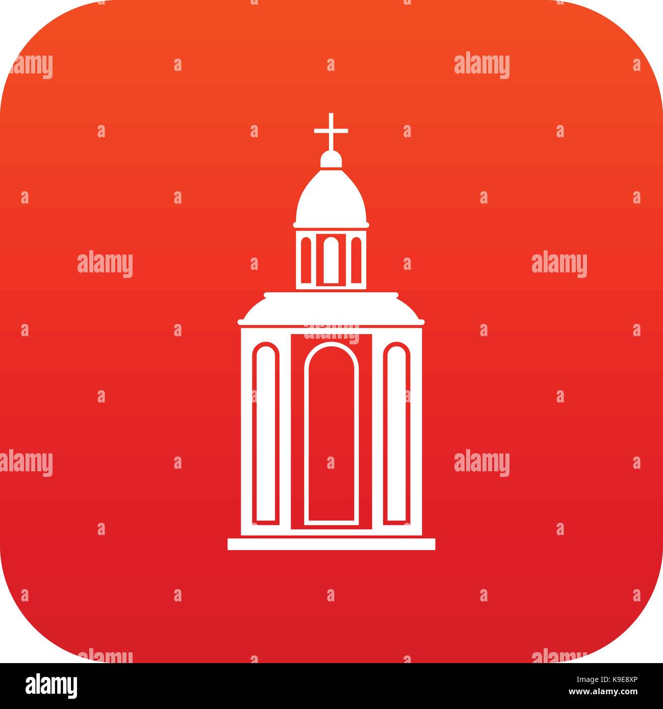 Red church roof Stock Vector Images - Alamy