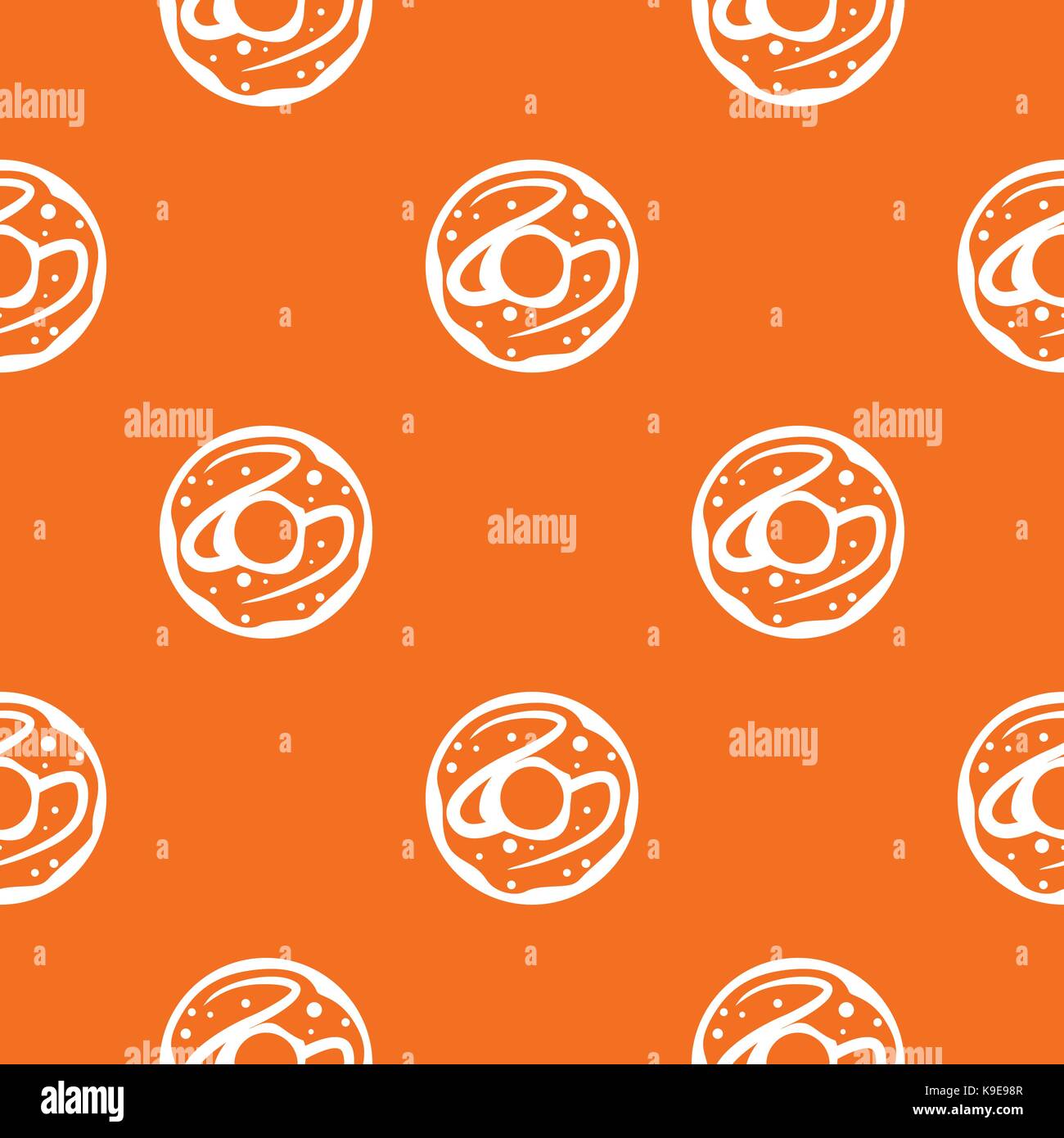 Glazed donut pattern seamless Stock Vector Image & Art - Alamy