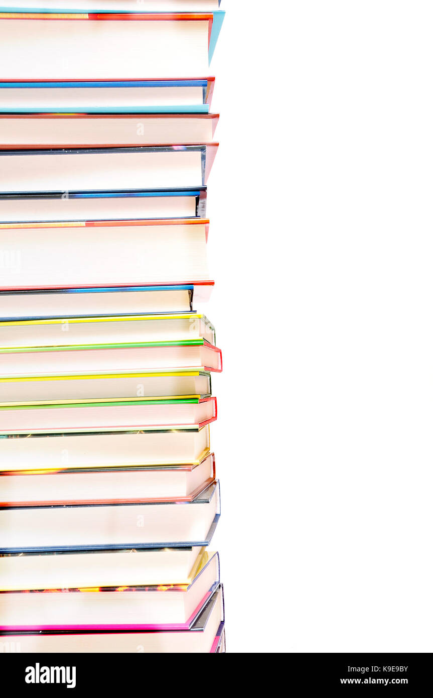 stack of books - world book day concept Stock Photo - Alamy