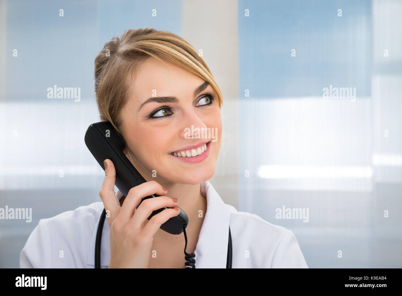 Close up female staff hi-res stock photography and images - Alamy