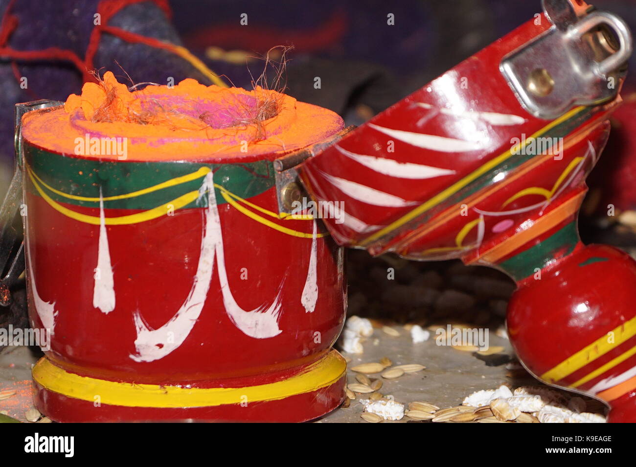 An wooden handcrafted sindoor daan shingaar box,The Hindu bridal make ...