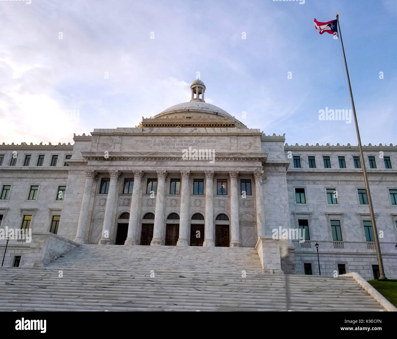 SAN JUAN, PUERTO RICO - Sep 2017 - The Puerto Rico Capitol Government ...