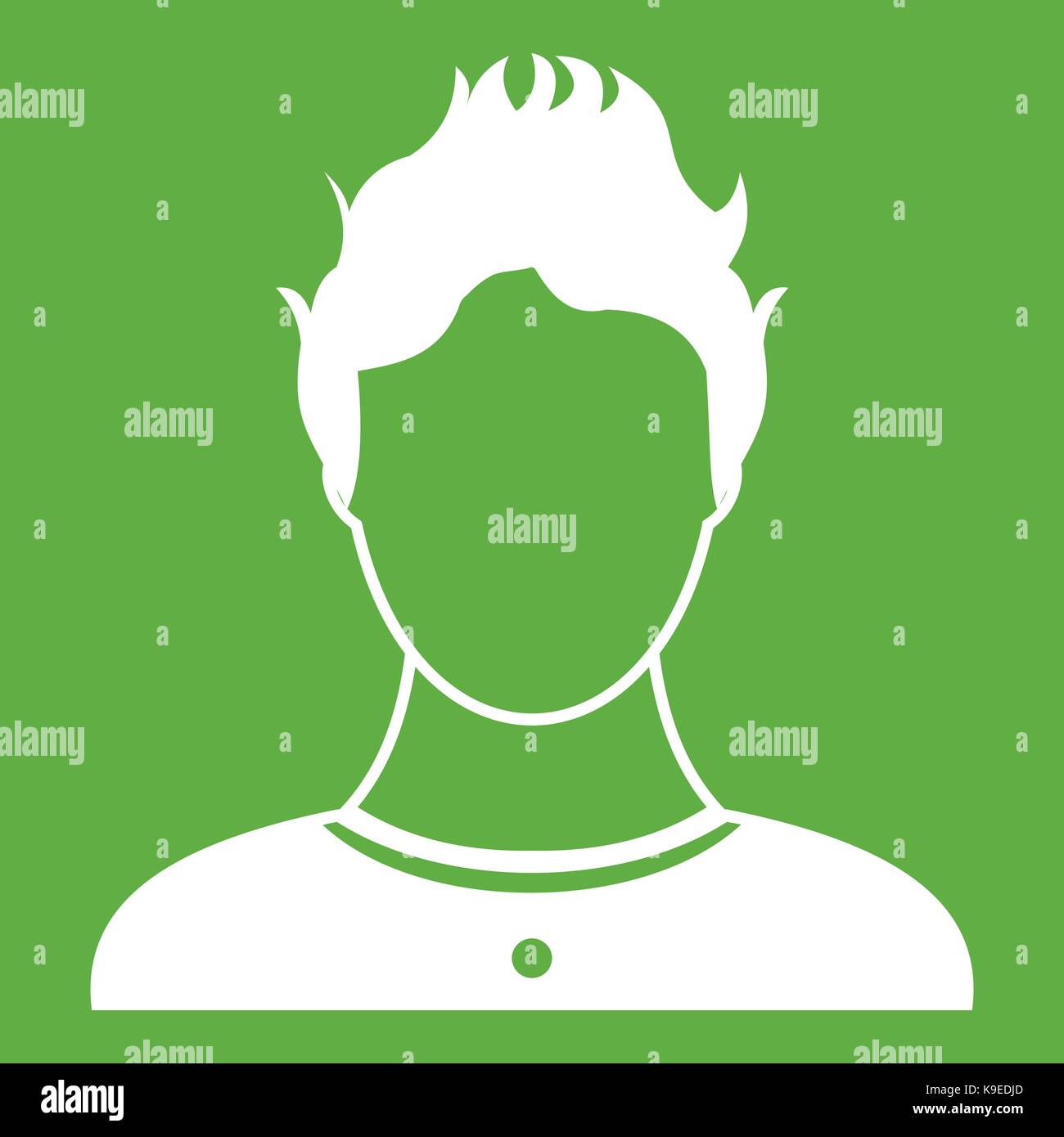 User icon green Stock Vector Image & Art - Alamy