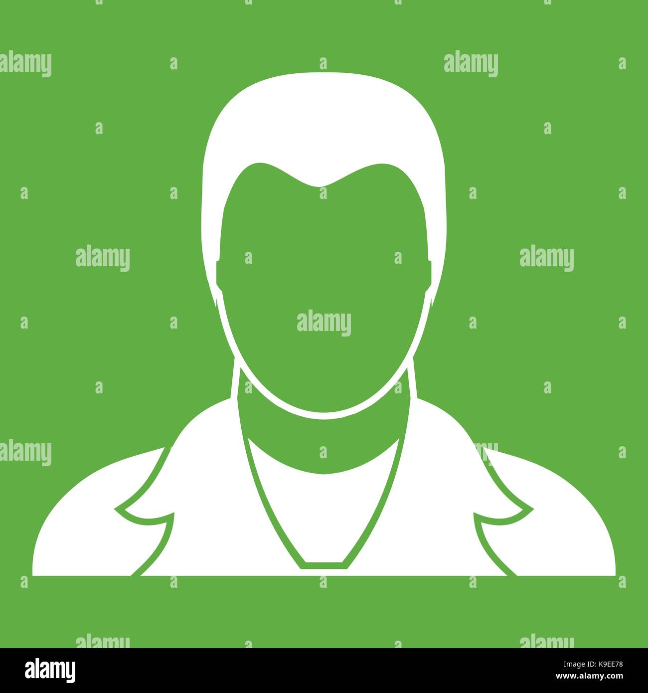User icon green Stock Vector Image & Art - Alamy