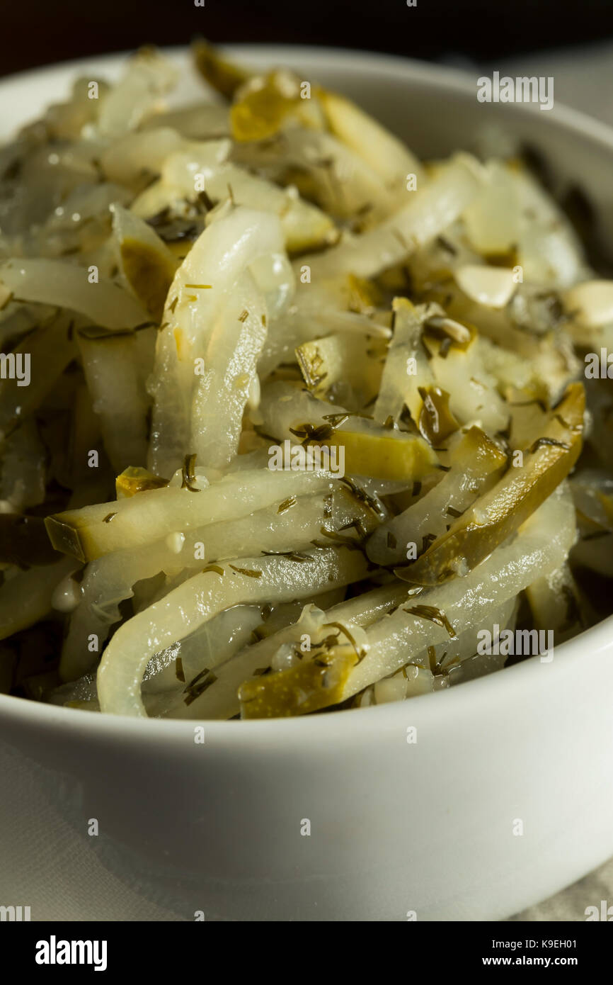 Sweet Homemade Gourmet Pickle Relish in a Bowl Stock Photo - Alamy