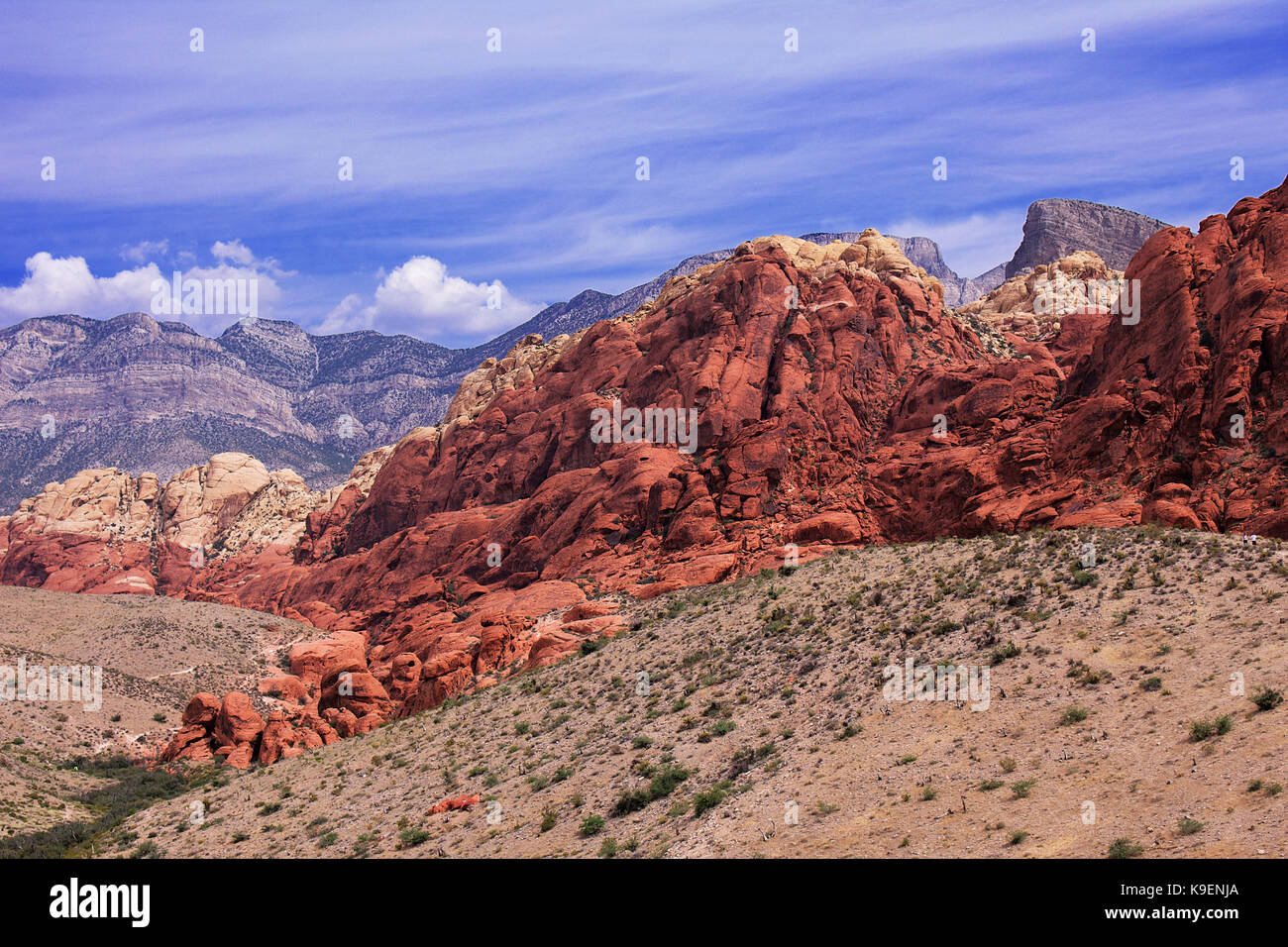 Desert Rocks and Cliffs Stock Photo - Alamy