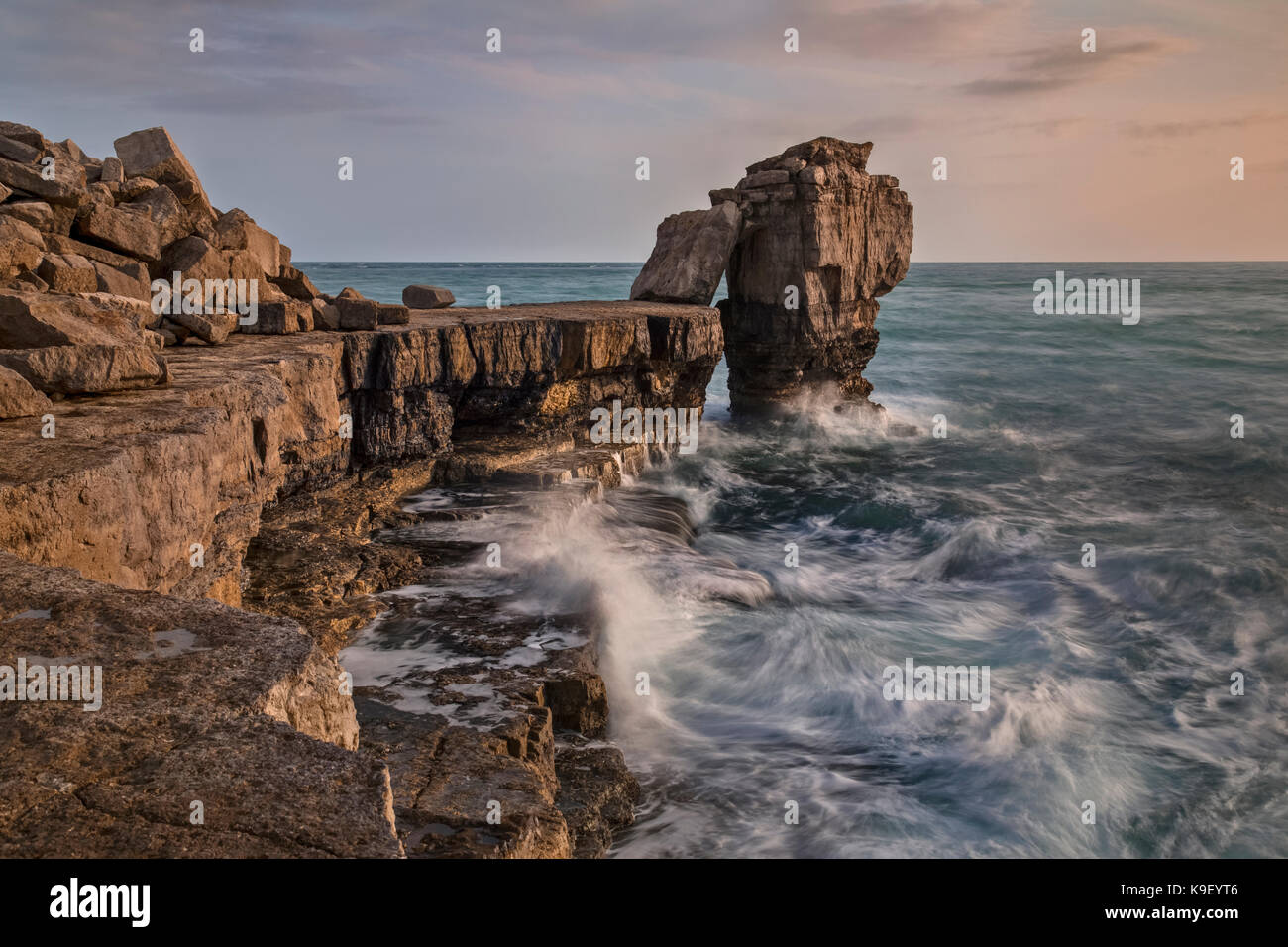 Pulpit Rock, Isle of Portland, Dorset, England, UK Stock Photo - Alamy