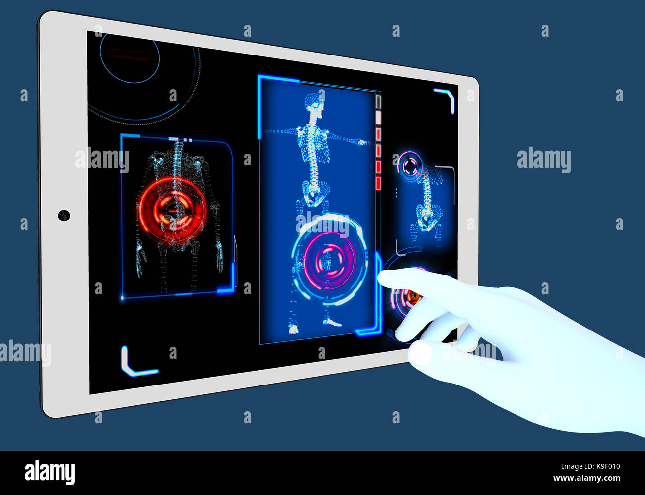 Medical equipment, hospital, medical examination, anatomical scan ...