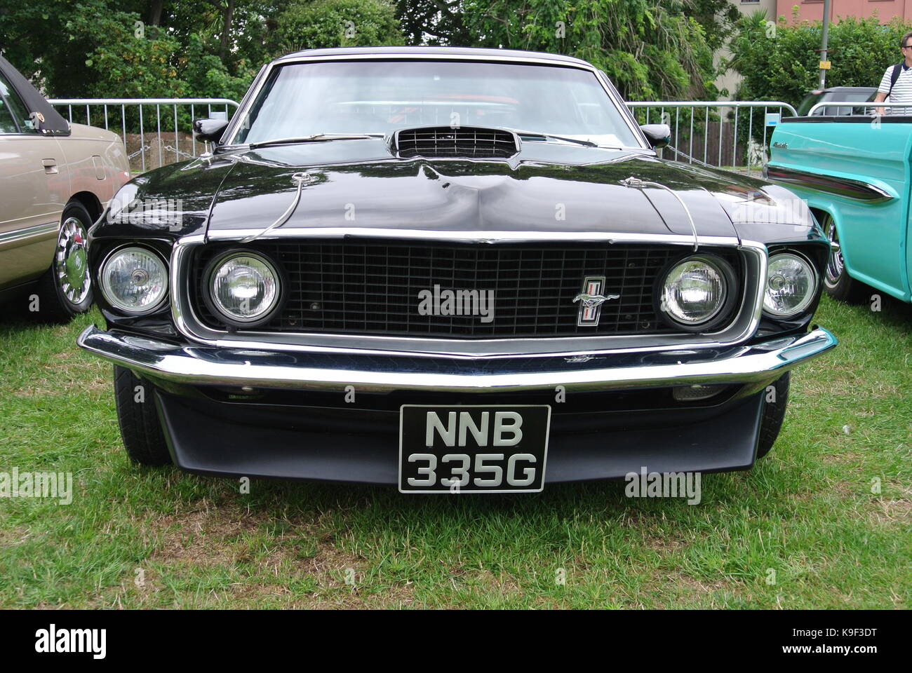 a 1966 Ford Mustang parked at English Riviera Classic Car Show 2017 ...